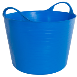 9 Gallon Blue Large Shallow Tub | U.S. Plastic Corp.
