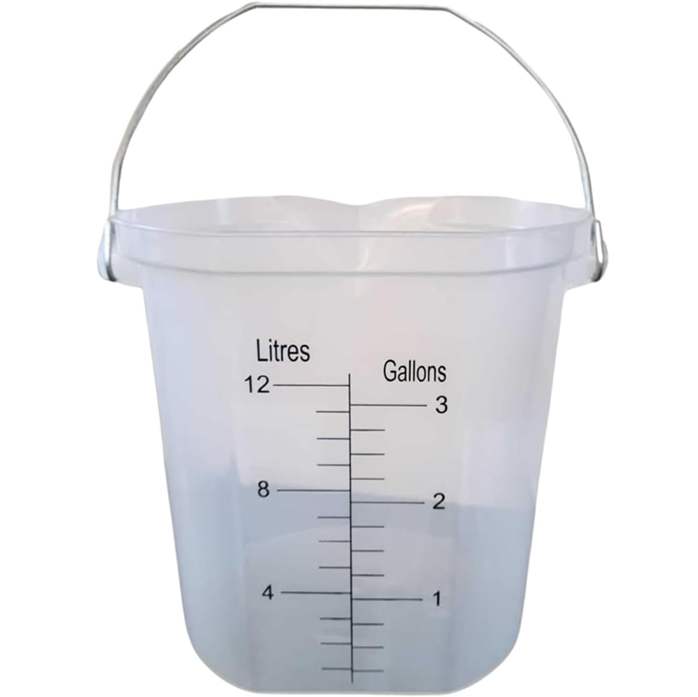 Accu-Pour™ 3 Gallon Measuring Bucket | U.S. Plastic Corp.
