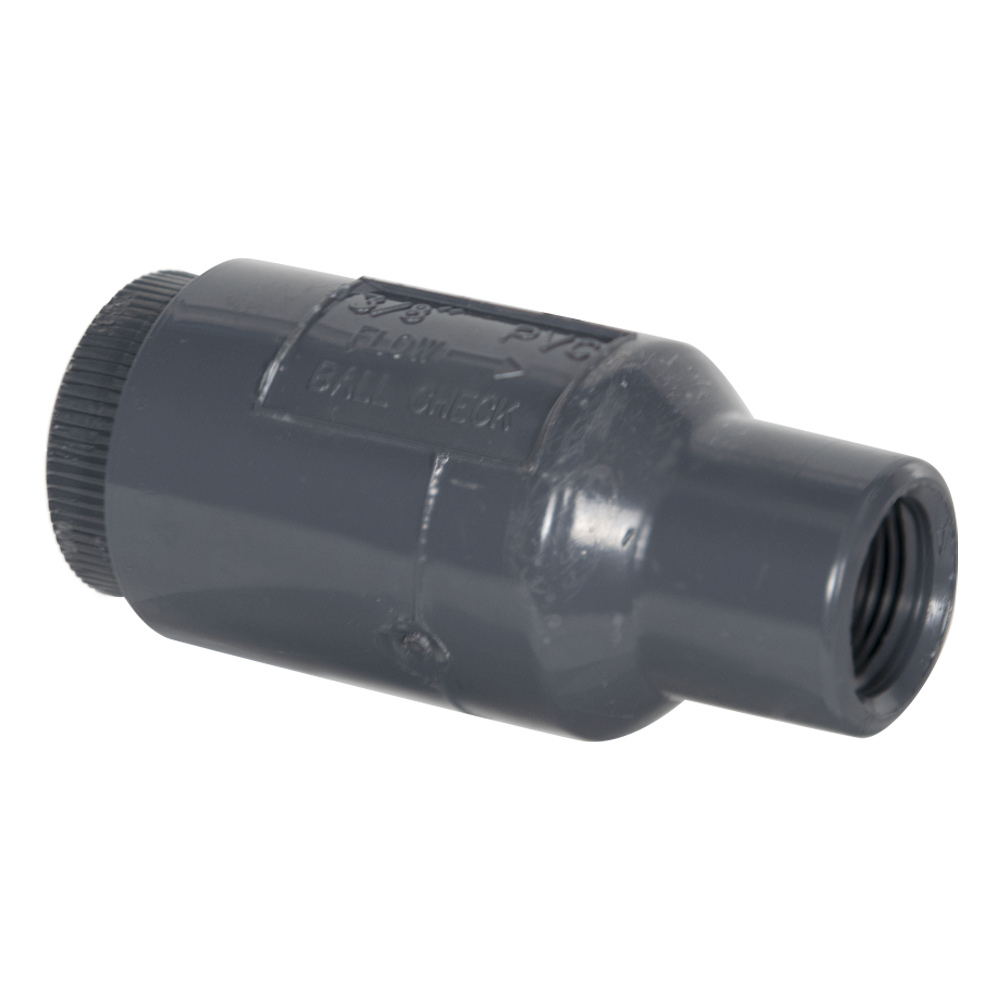 3/8" Threaded TC Series PVC Trim Check Valve | U.S. Plastic Corp.