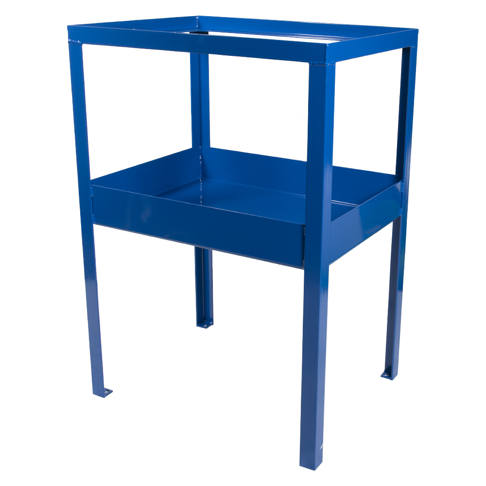 Blue Powder-Coated Steel Tank Stand for 25 Gallon Tamco® Total Drain ...