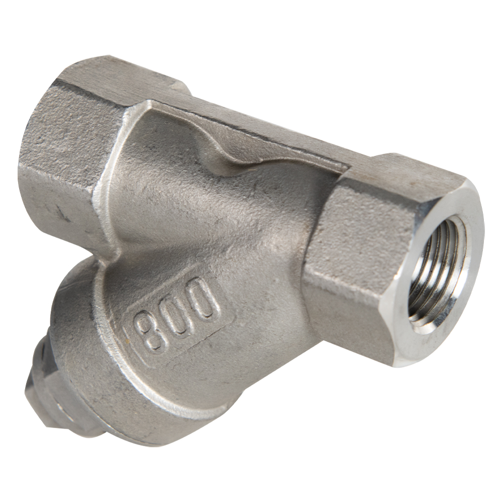 3/8" FNPT 316 Stainless Steel Y-Strainer with 50 Mesh Screen | U.S ...
