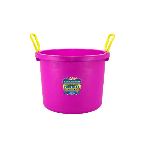 40 Quart Hot Pink Multi-Purpose Bucket | U.S. Plastic Corp.