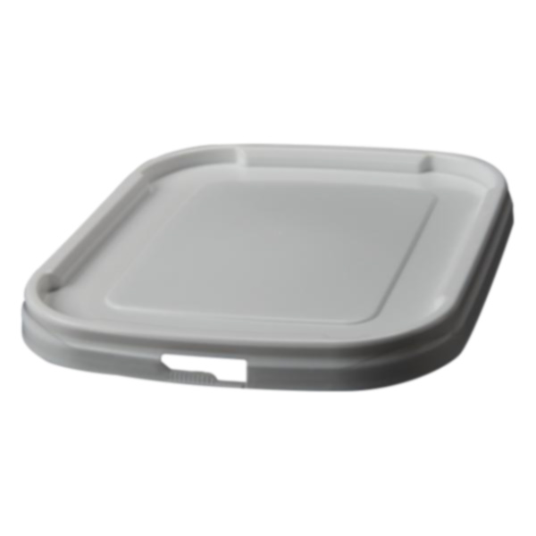 Rectangular White Standard Tear-Band Tamper Evident Lid | U.S. Plastic ...