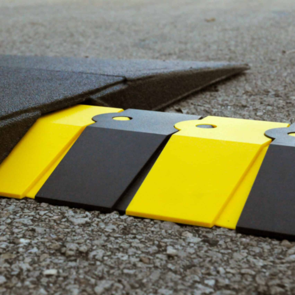 Ramp for Large Ultra-Sidewinder Cable Protection System® - 70" L x 37 ...