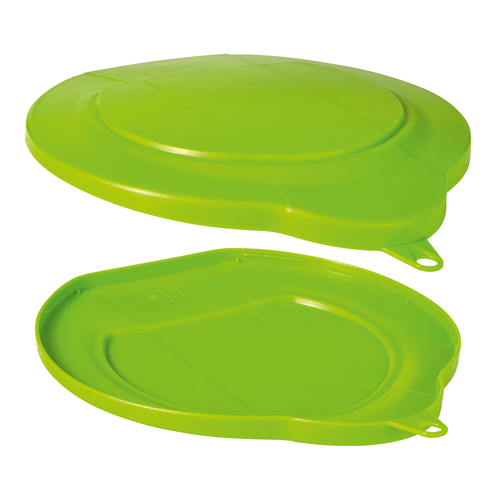 1.58 Gallon Vikan® Lime Green Polypropylene Bucket Lid | U.S. Plastic Corp.