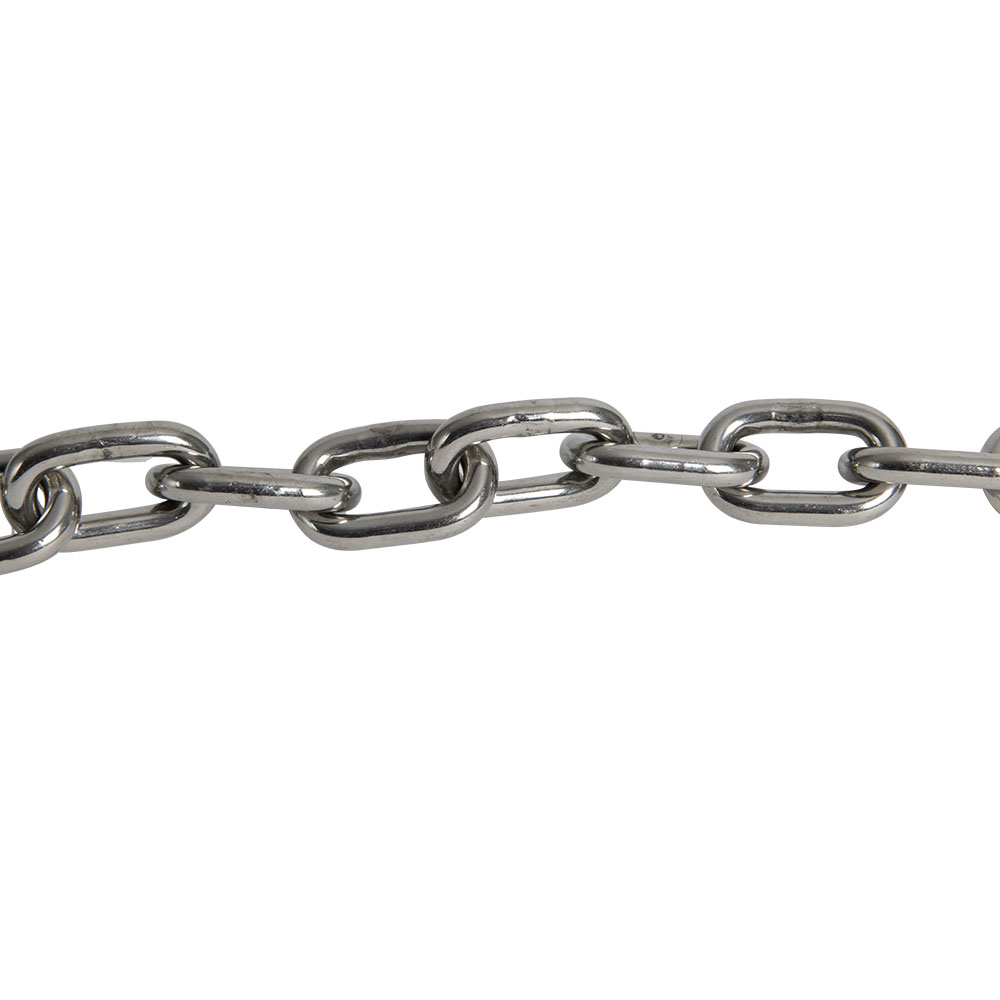 5/16" Thick x 5' L Type 316 Stainless Steel Safety Chain | U.S. Plastic ...