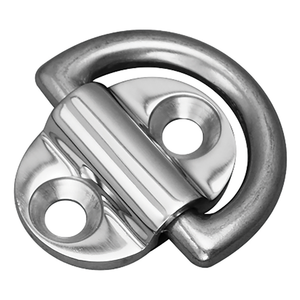 1.1" Ring ID L x 0.5" Ring ID W Type 316 Stainless Steel Heavy-Duty ...