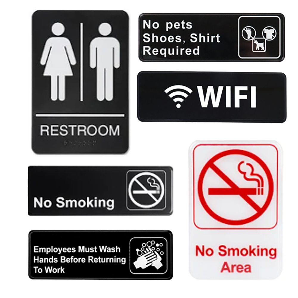 Information Signs | U.S. Plastic Corp.