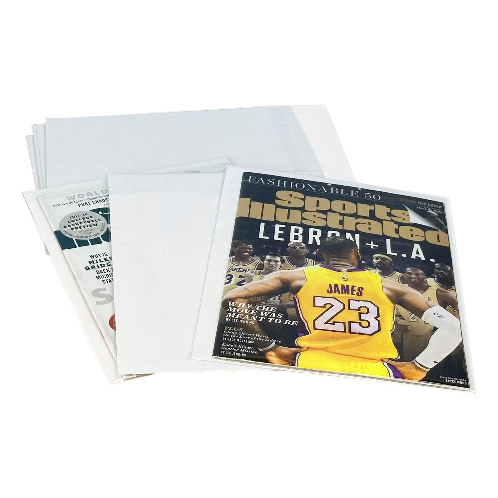 BCW® Premade 8-3/4” Resealable Magazine Bag & Board for Standard ...