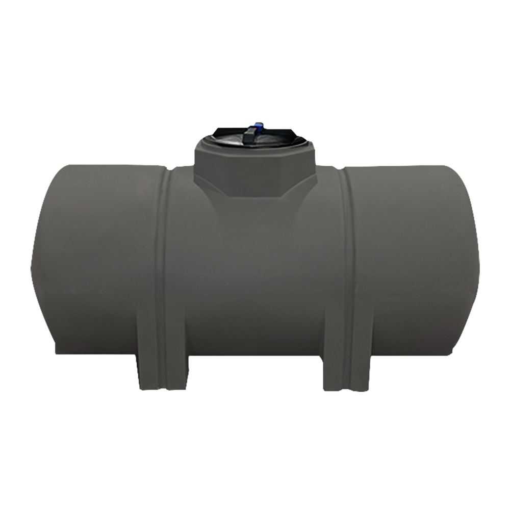 330 Gallon Dark Gray LLDPE ProChem® Horizontal Leg Tank (1.5 Specific ...