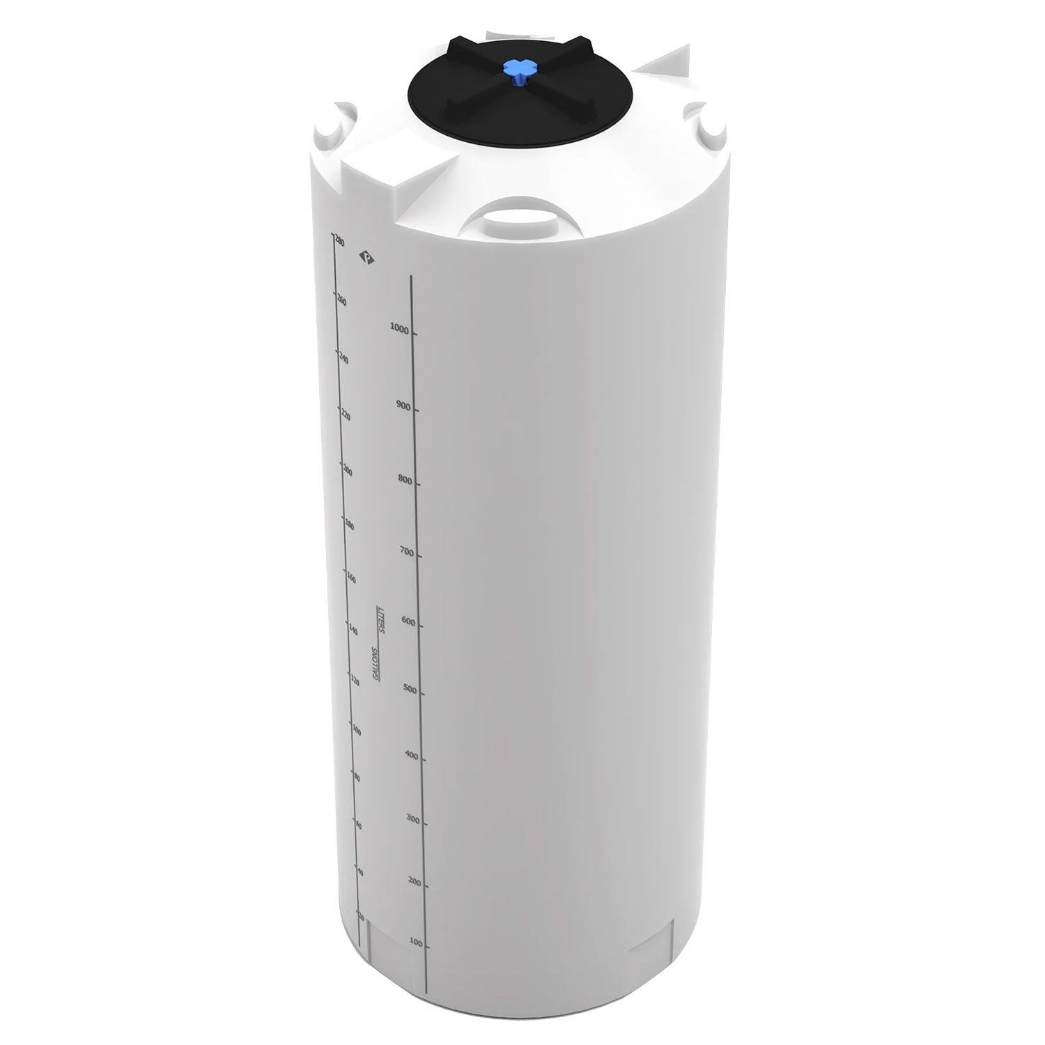 300 Gallon Tan XLPE ProChem® Process Chemical Tank (1.9 Specific ...