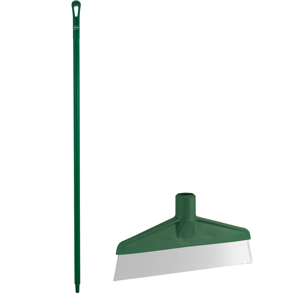 Green Polypropylene Vikan® Table & Floor Scraper with Stainless Steel ...