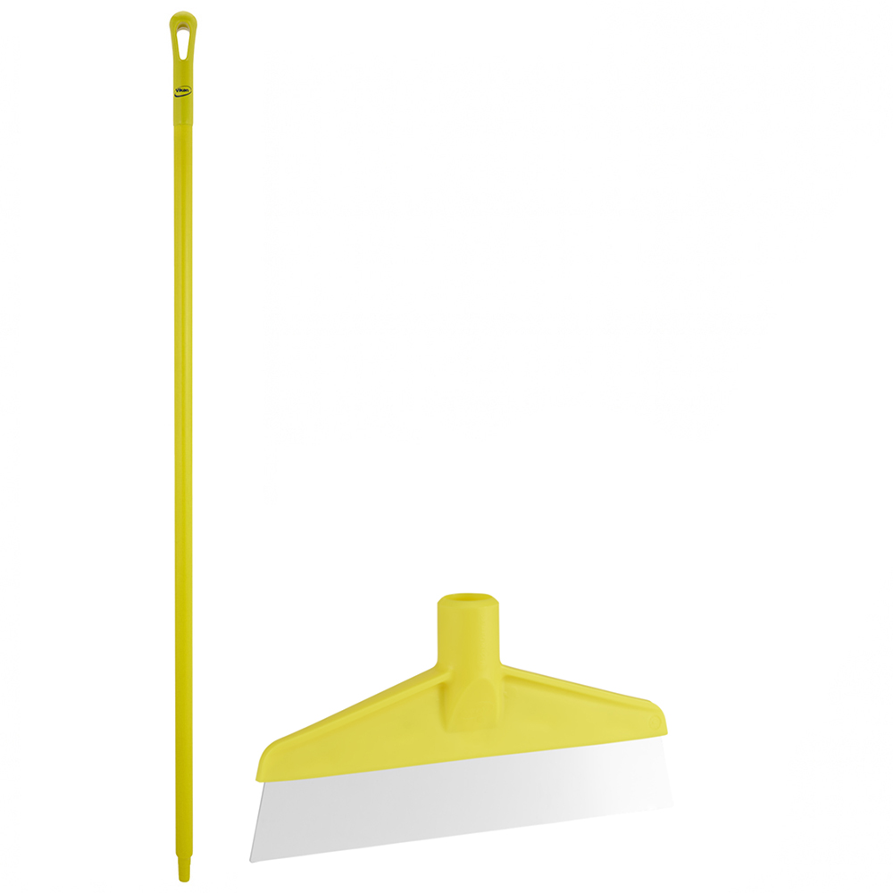 Yellow Polypropylene Vikan® Table & Floor Scraper with Stainless Steel ...