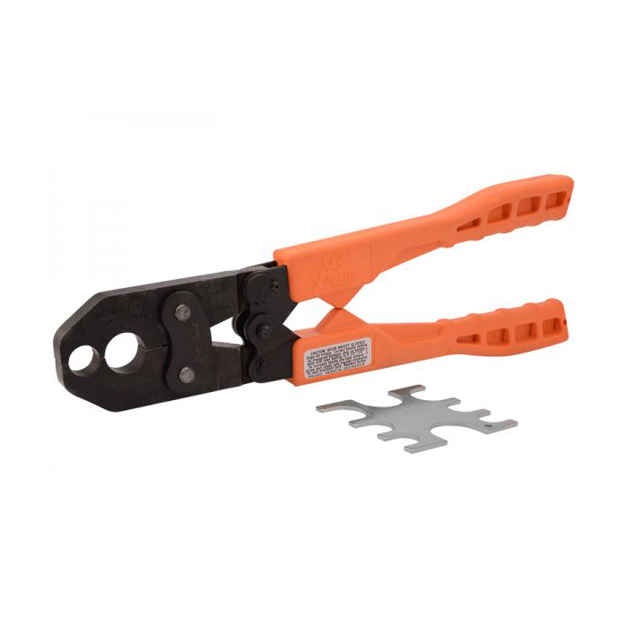 SharkBite® Dual-Head Crimp Tool for 1/2" to 3/4" PEX Crimp Rings with ...