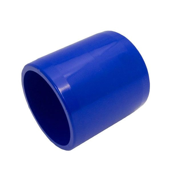 1-1/4" Schedule 40 Blue PVC Furniture-Grade Socket External Straight ...