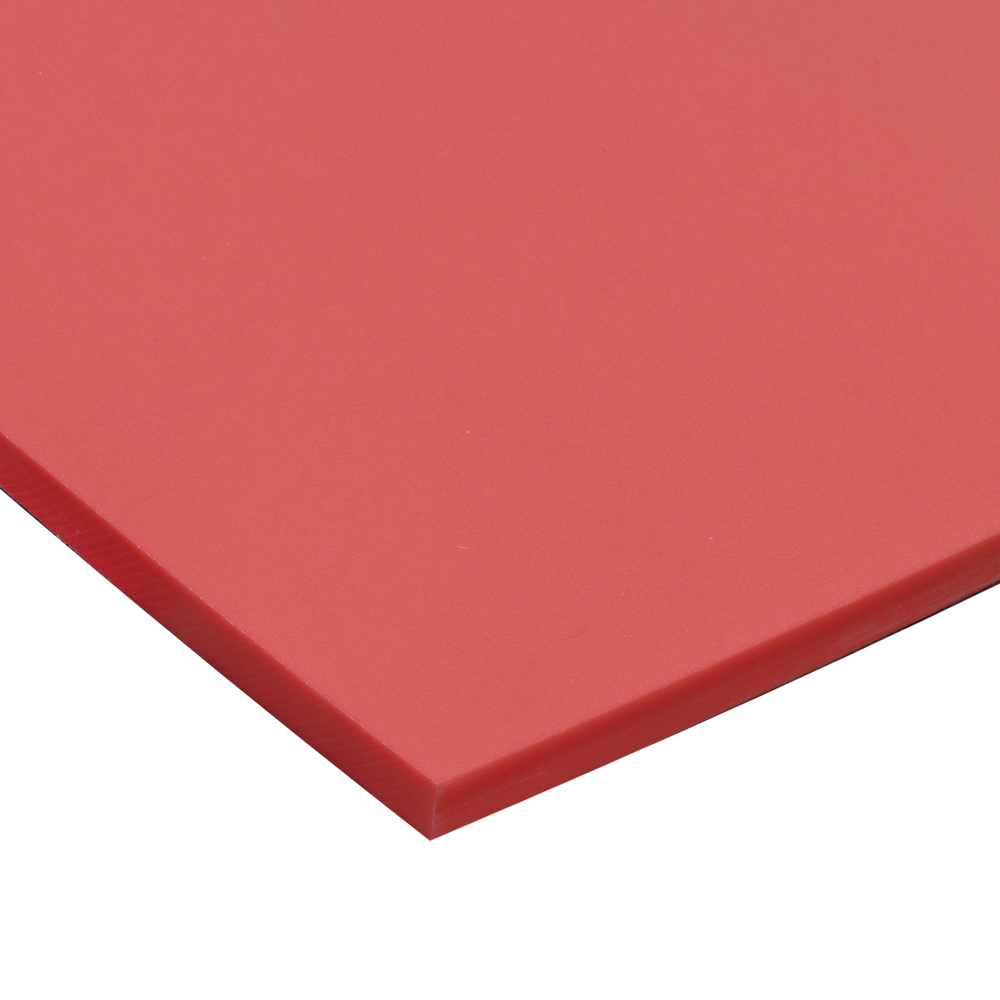 3/4" x 48" x 96" Red HDPE King CuttingColors® Cutting Board | U.S ...