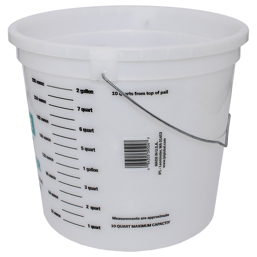 10 Quart Multi-Purpose Pail with Handle | U.S. Plastic Corp.