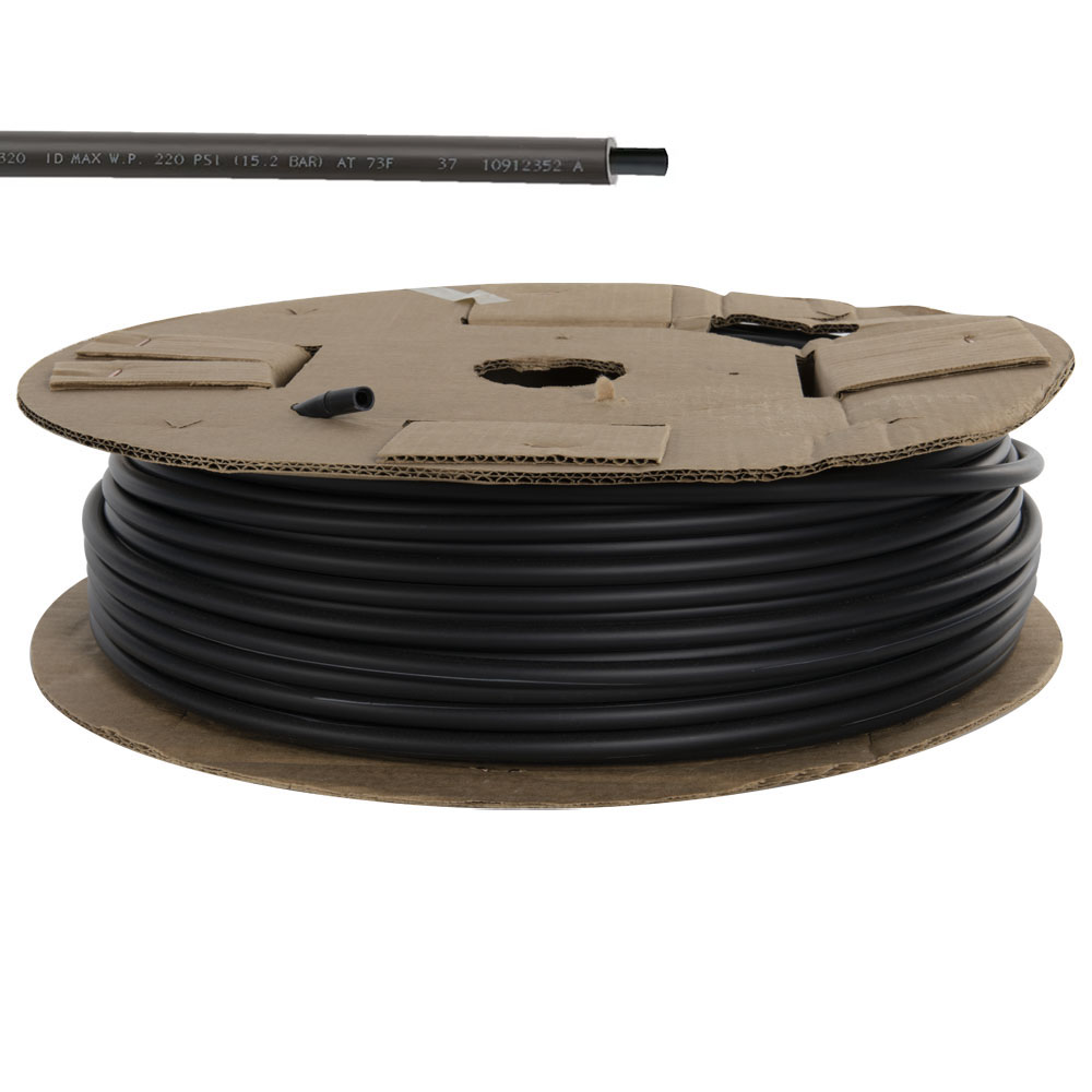 6mm Core OD x 4mm ID Black Microweld™ Tubing | U.S. Plastic Corp.