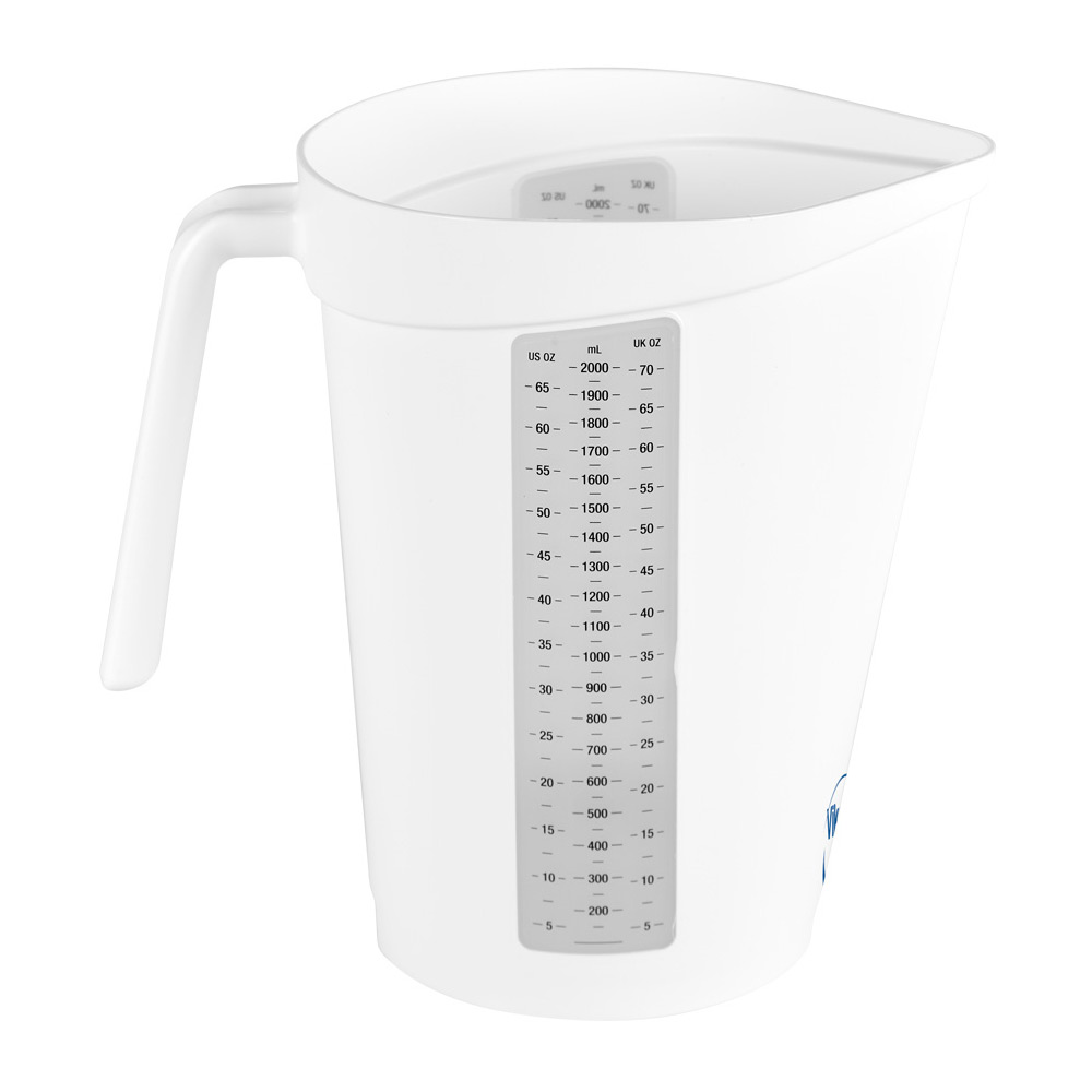 2 Liter Vikan® White Measuring Jug | U.S. Plastic Corp.