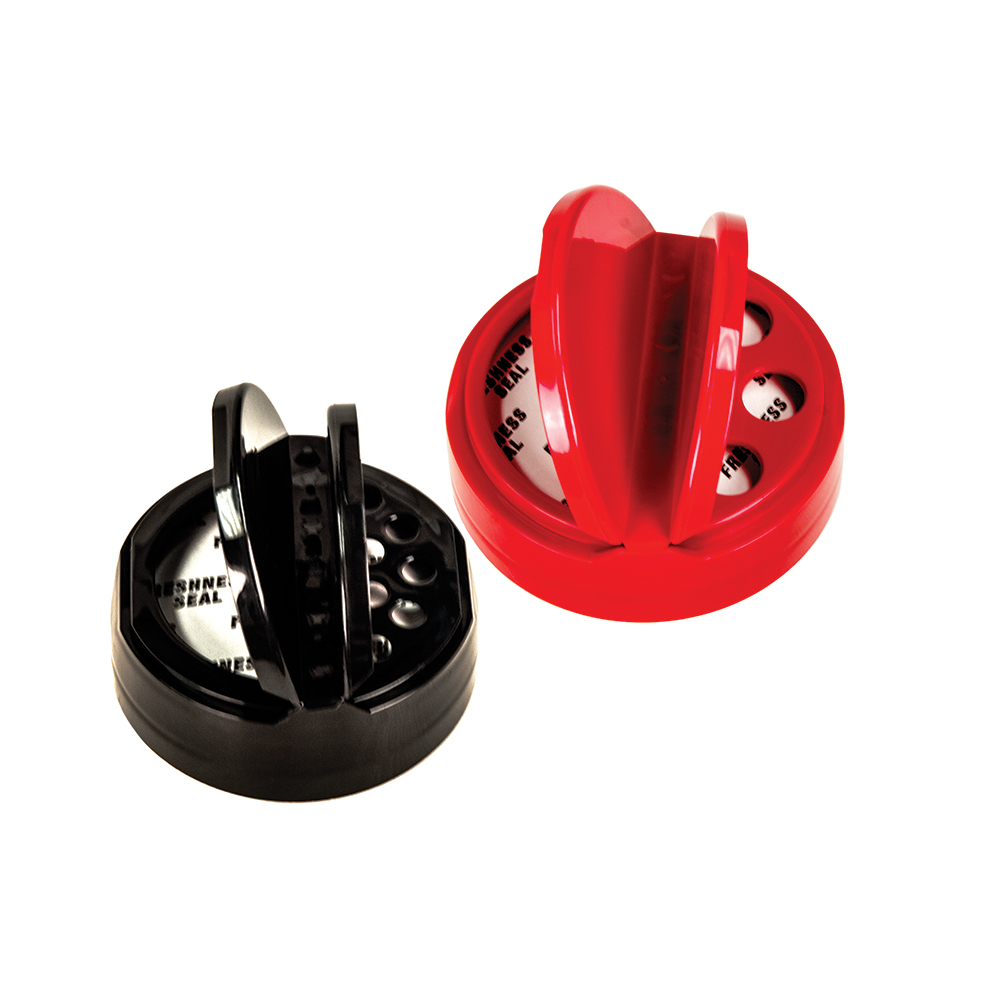 Flapper® Spice Jar Shaker Caps | U.S. Plastic Corp.
