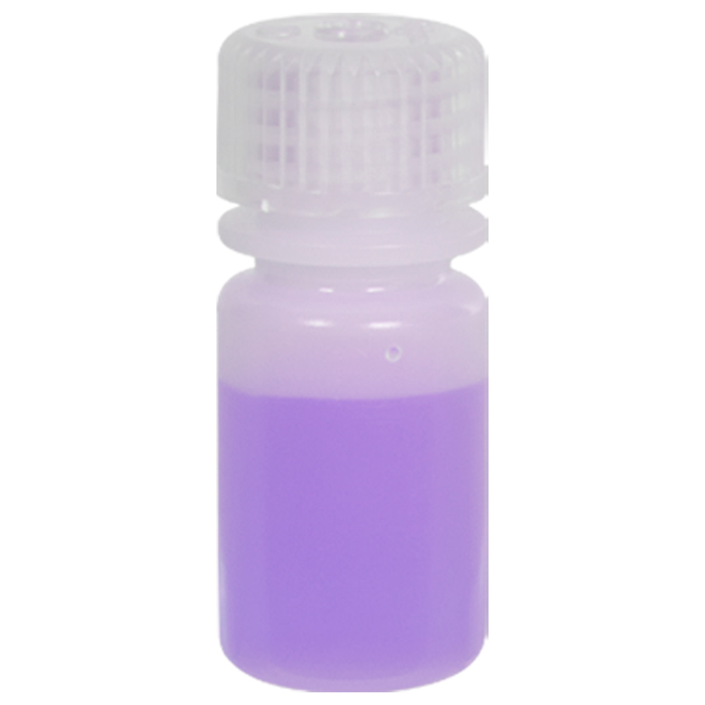 1/2 oz./15mL Nalgene™ Lab Quality Narrow Mouth HDPE Bottle with 20mm ...