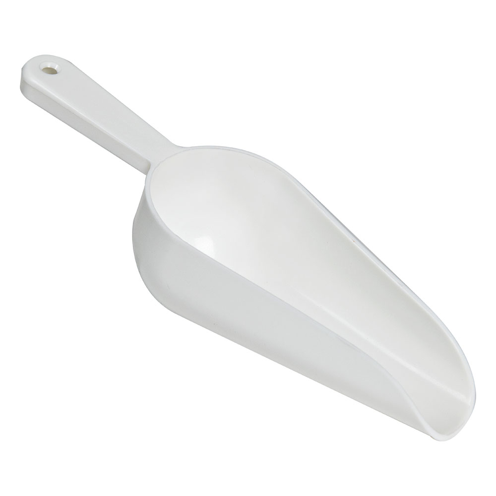 8 oz. White HDPE Scoop | U.S. Plastic Corp.