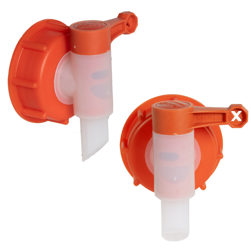 DIN61 FLUXX® Dispensing Tap with 23mm Outlet Spout | U.S. Plastic Corp.