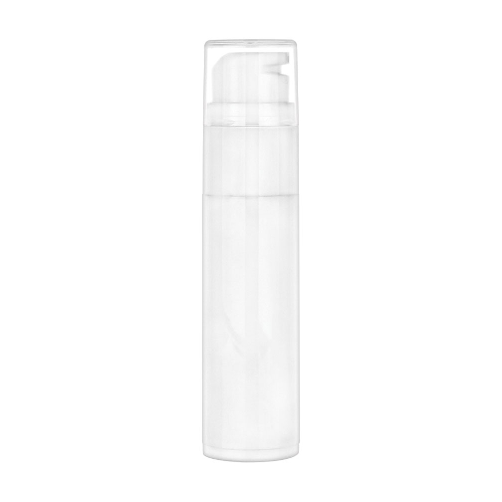 30mL White Airless Dispenser with 20mm Cap & Clear Hood | U.S. Plastic ...