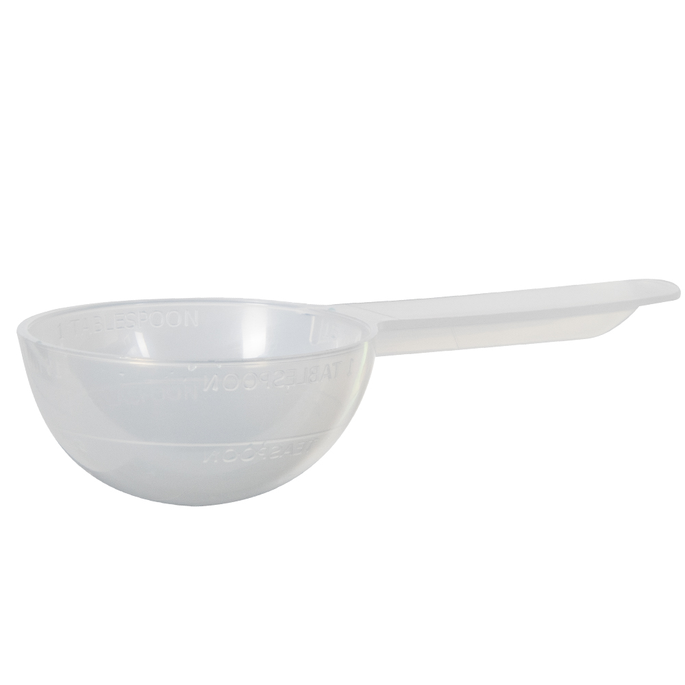 14.8cc (1 Tbsp./1/2 oz.) Natural Polypropylene Scoop | U.S. Plastic Corp.
