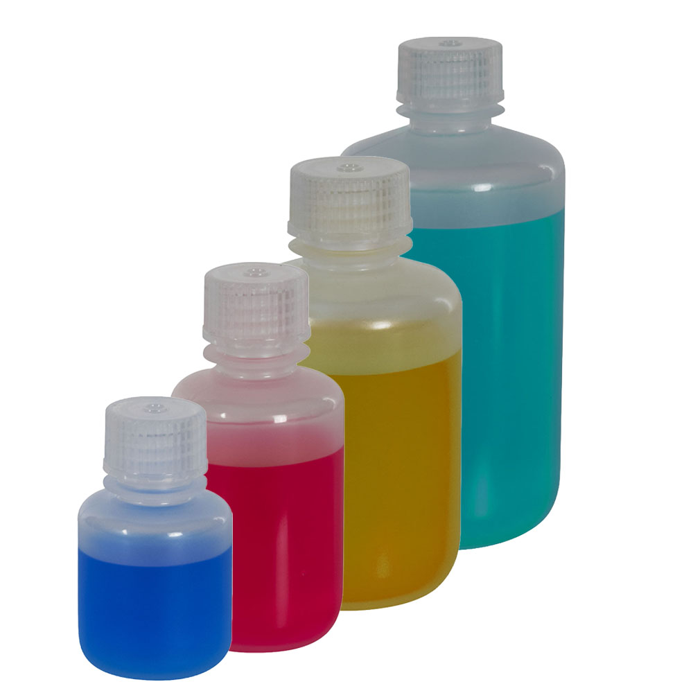 Diamond® RealSeal™ Polypropylene Narrow Mouth Bottles with Caps | U.S ...