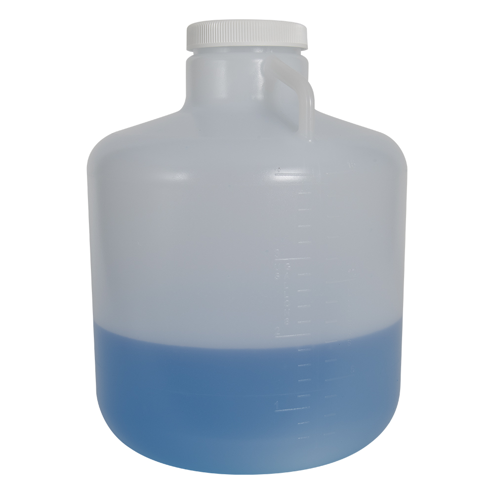 15 Liter Diamond® RealSeal™ Round Wide Mouth LDPE Carboy | U.S. Plastic Corp.
