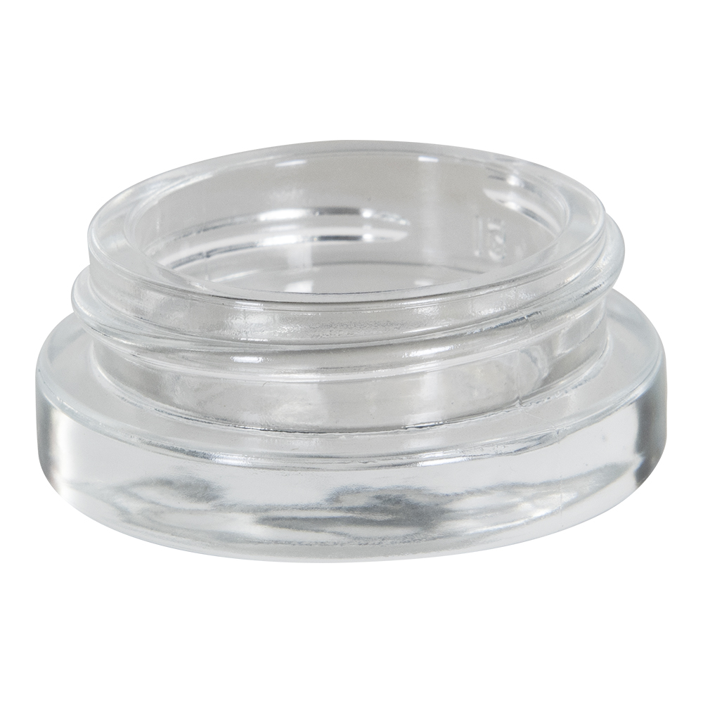 7mL Clear Glass Round Jar with 38/400 Neck (Cap sold Separately) | U.S ...