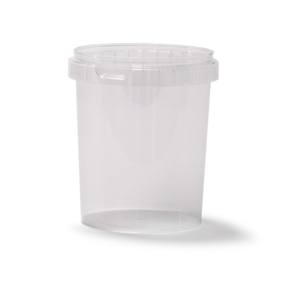 32 oz. Clear Polypropylene UniPak Tamper-Evident Container (Lid Sold ...