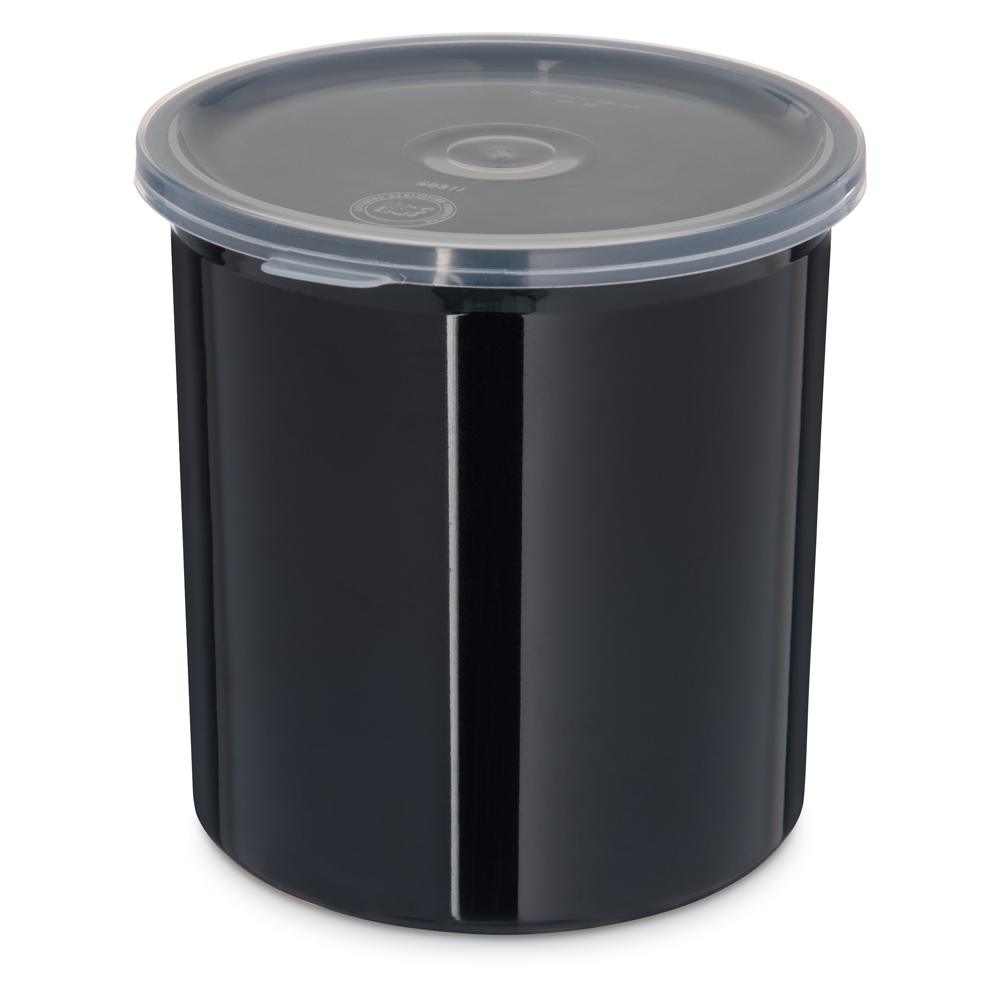 1.2 Quart Black Classic™ Crock with Translucent Snap-On Lid | U.S ...