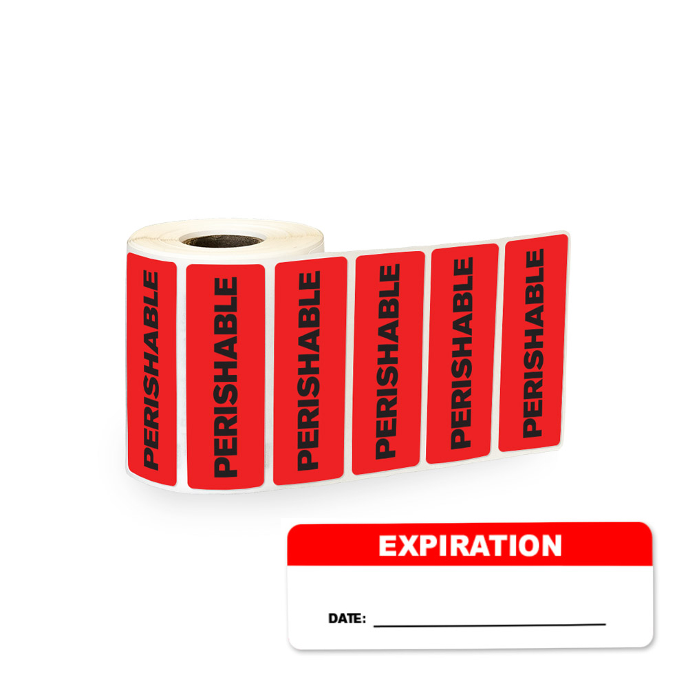 Rectangular Paper Food Industry Labels | U.S. Plastic Corp.