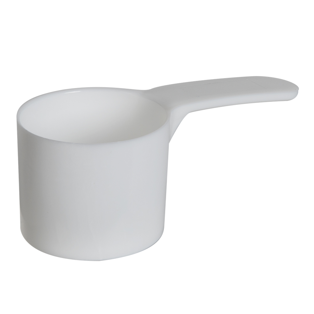 70cc White HDPE Dry Scoop | U.S. Plastic Corp.