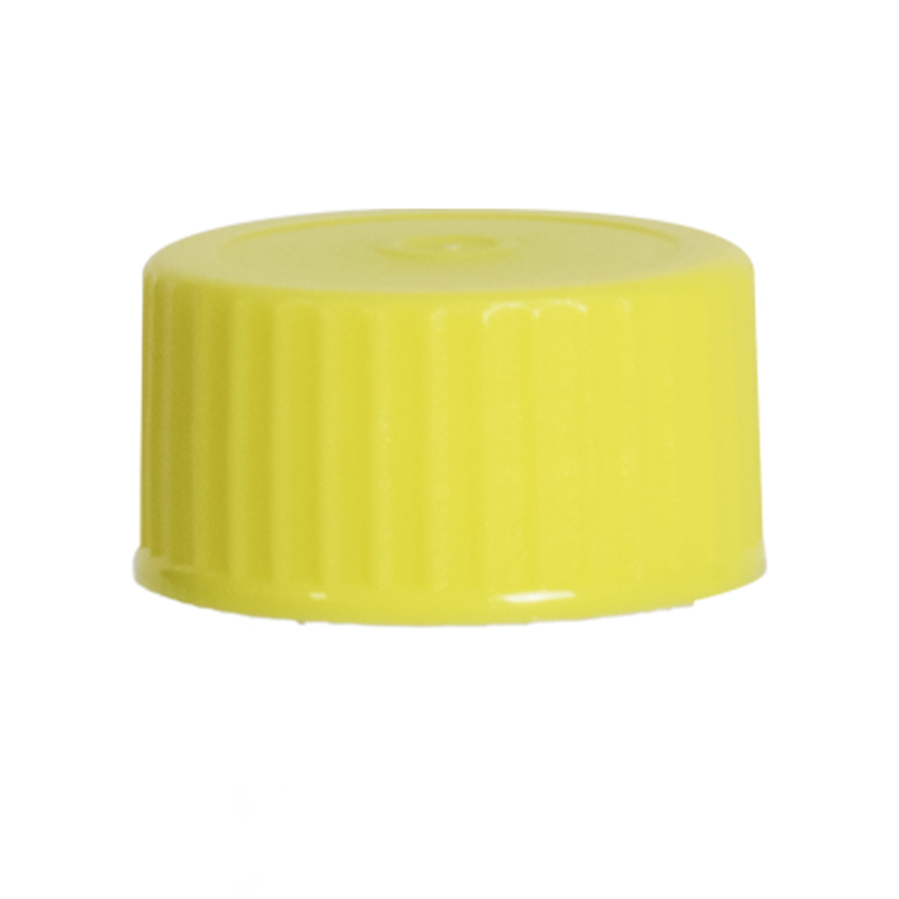 Yellow Screw Caps for 5mL & 10mL Transport Tubes - Package of 1000 | U ...