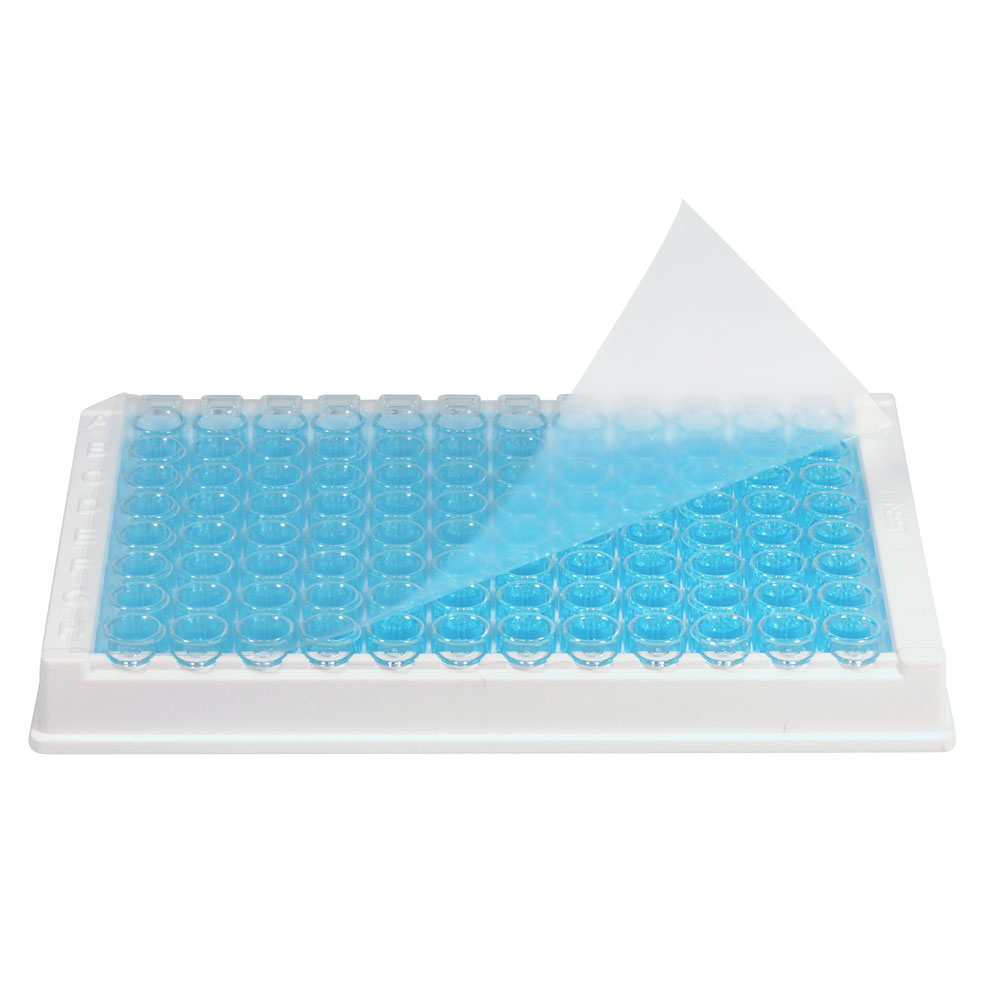 Pre-Cut Clear Transparent PCR Plate Sealing Film for ELISA Applications ...