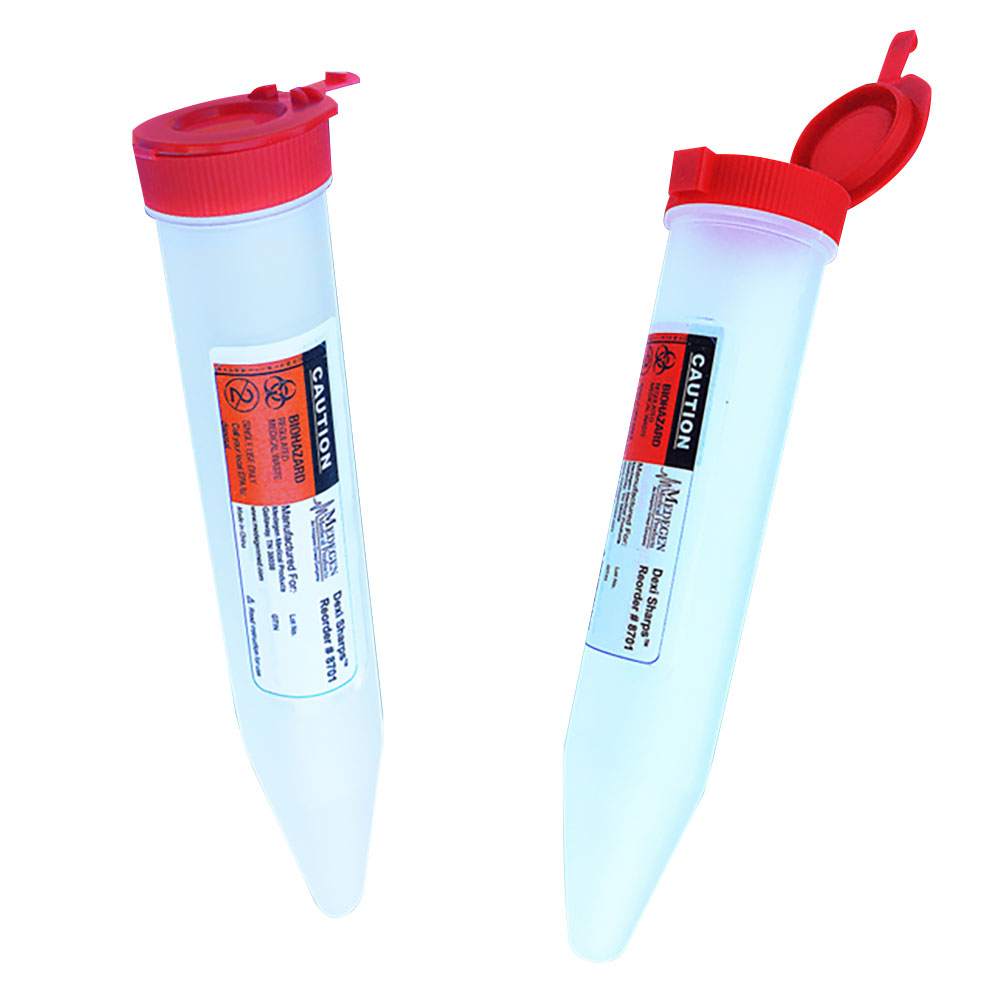 DEXI Sharps™ Compact Sharps Container | U.S. Plastic Corp.