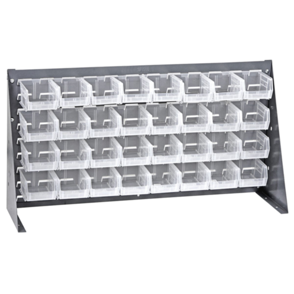 36" L x 8" W x 19" Hgt. Bench Rack with 32 - 5-3/8" L x 4-1/8" W x 3 ...