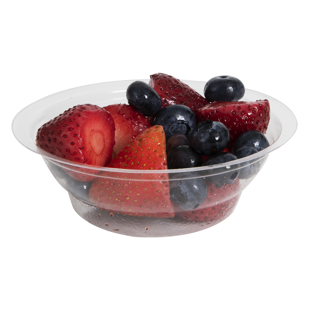 5 oz. Clear Polystyrene Dessert Cup - Case of 1000 | U.S. Plastic Corp.