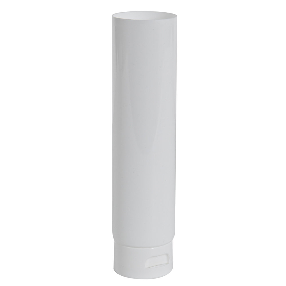 4 oz. White LDPE Open End Lotion Tube with Flip-Top Cap | U.S. Plastic ...