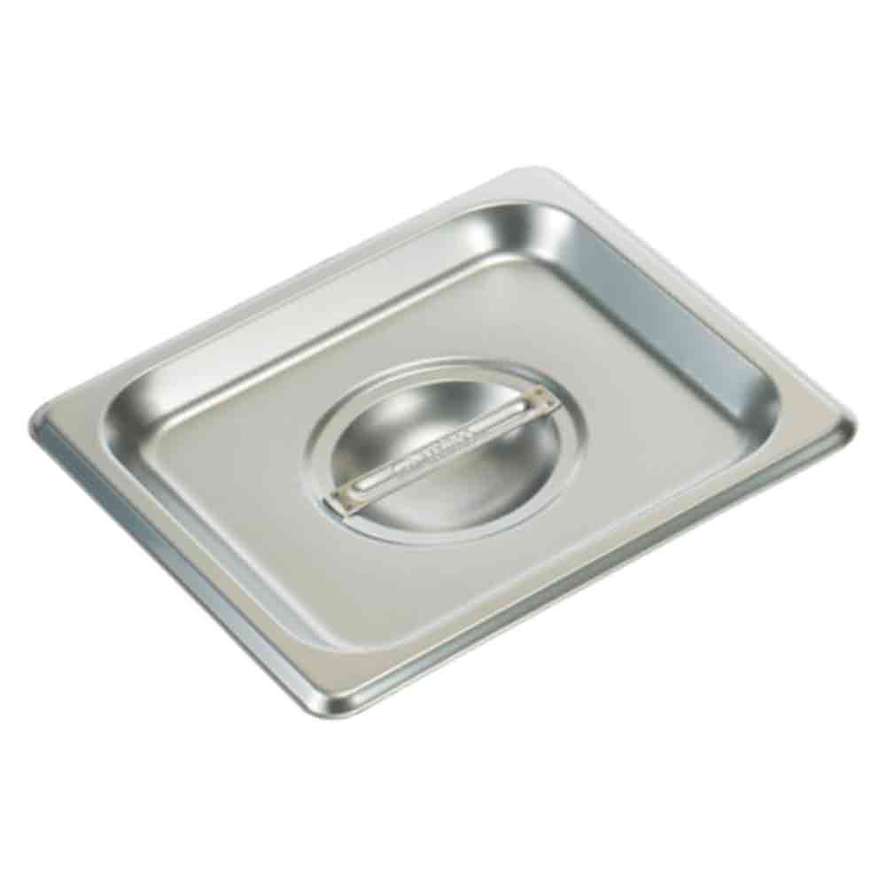 1/6 Size Stainless Steel Solid Flat Cover for Steam Table Pans | U.S ...