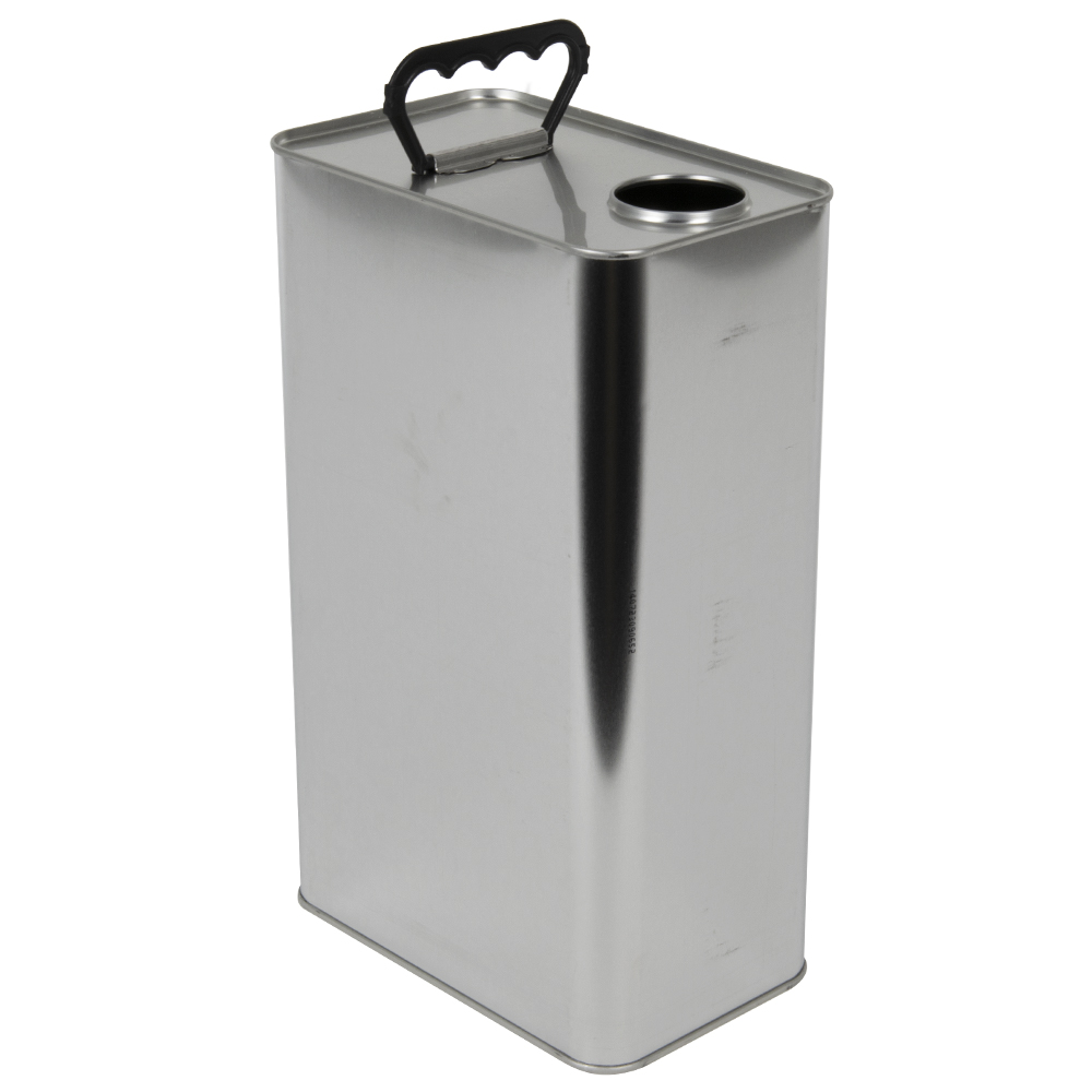 5 Liter Food-Grade Metal F-Style Oblong Can with 42mm REL Neck (Cap ...