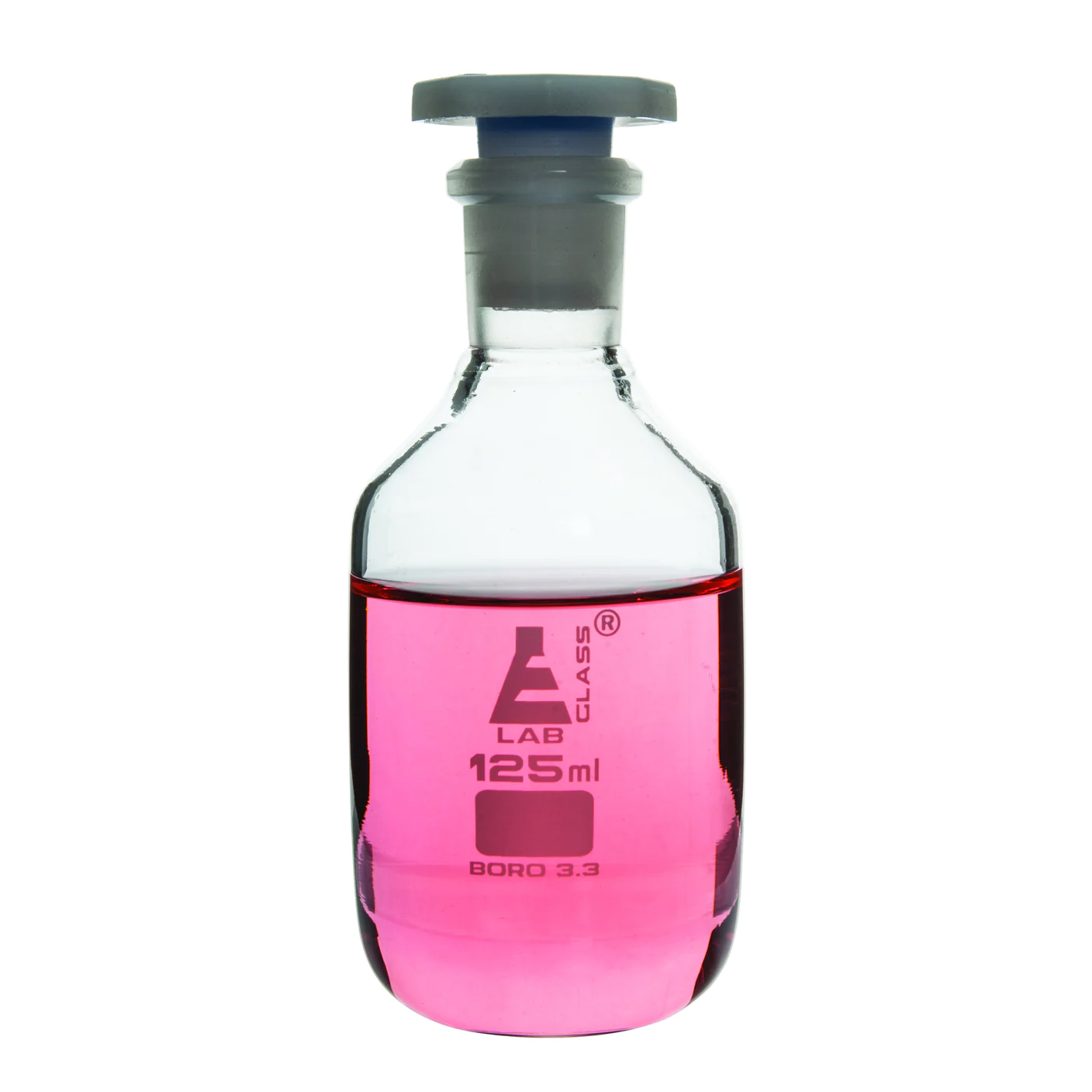 Glass Reagent Bottles with Acid-Proof Polypropylene Stoppers | U.S ...