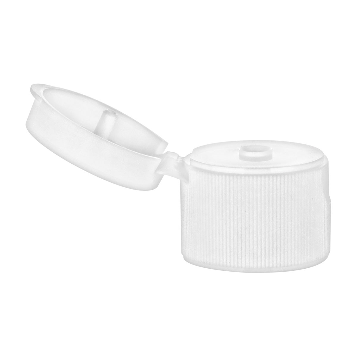 20/410 White Ribbed Snap-Top Dispensing Cap with 0.105" Orifice | U.S ...