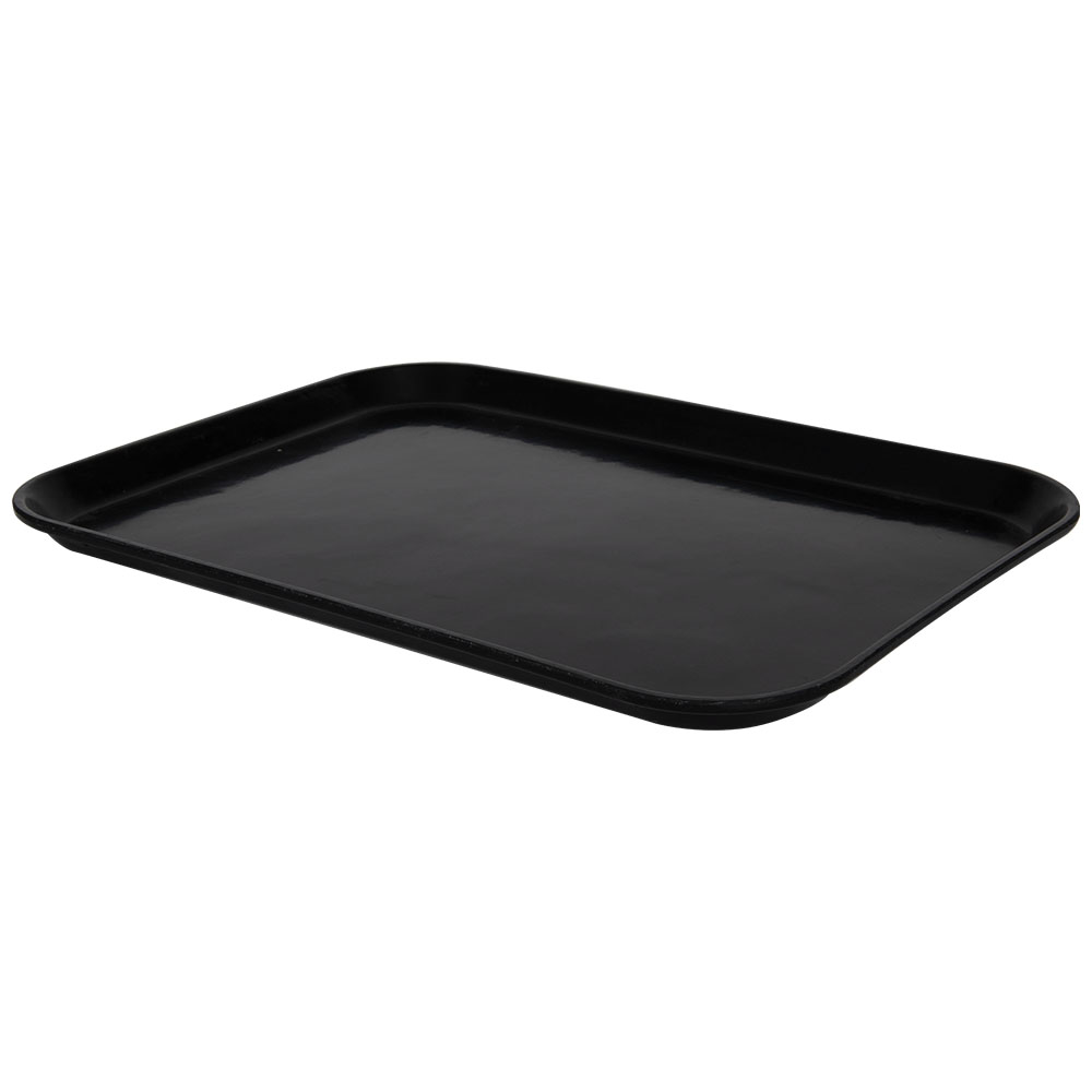 16-3/8" L x 12" W x 1" Hgt. Black Fiberglass ESD Assembly Tray | U.S ...