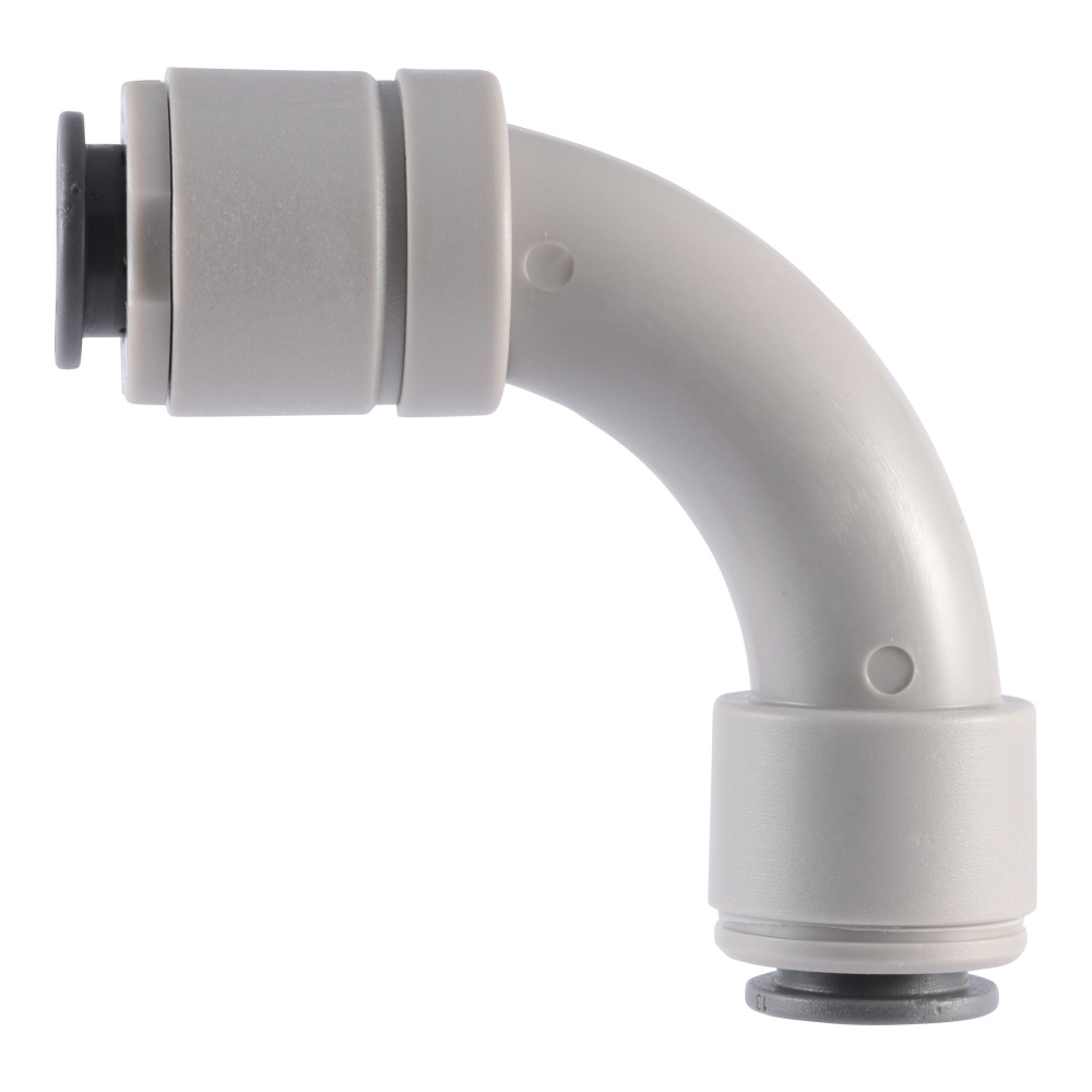 John Guest® SuperSeal Acetal Flow Bend Connectors for Stainless Steel ...