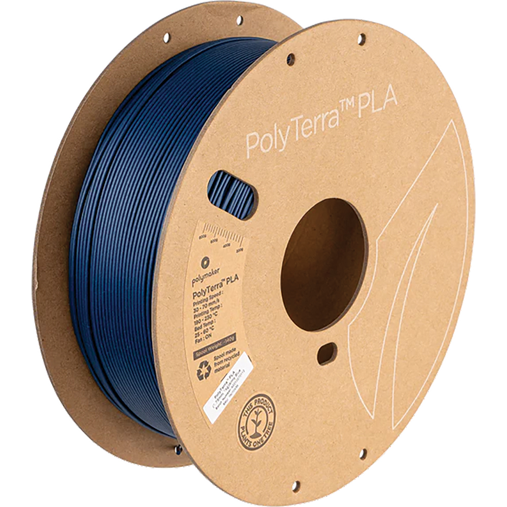 1.75mm Dia. Army Blue PolyTerra™ PLA 3D Printing Filament | U.S ...