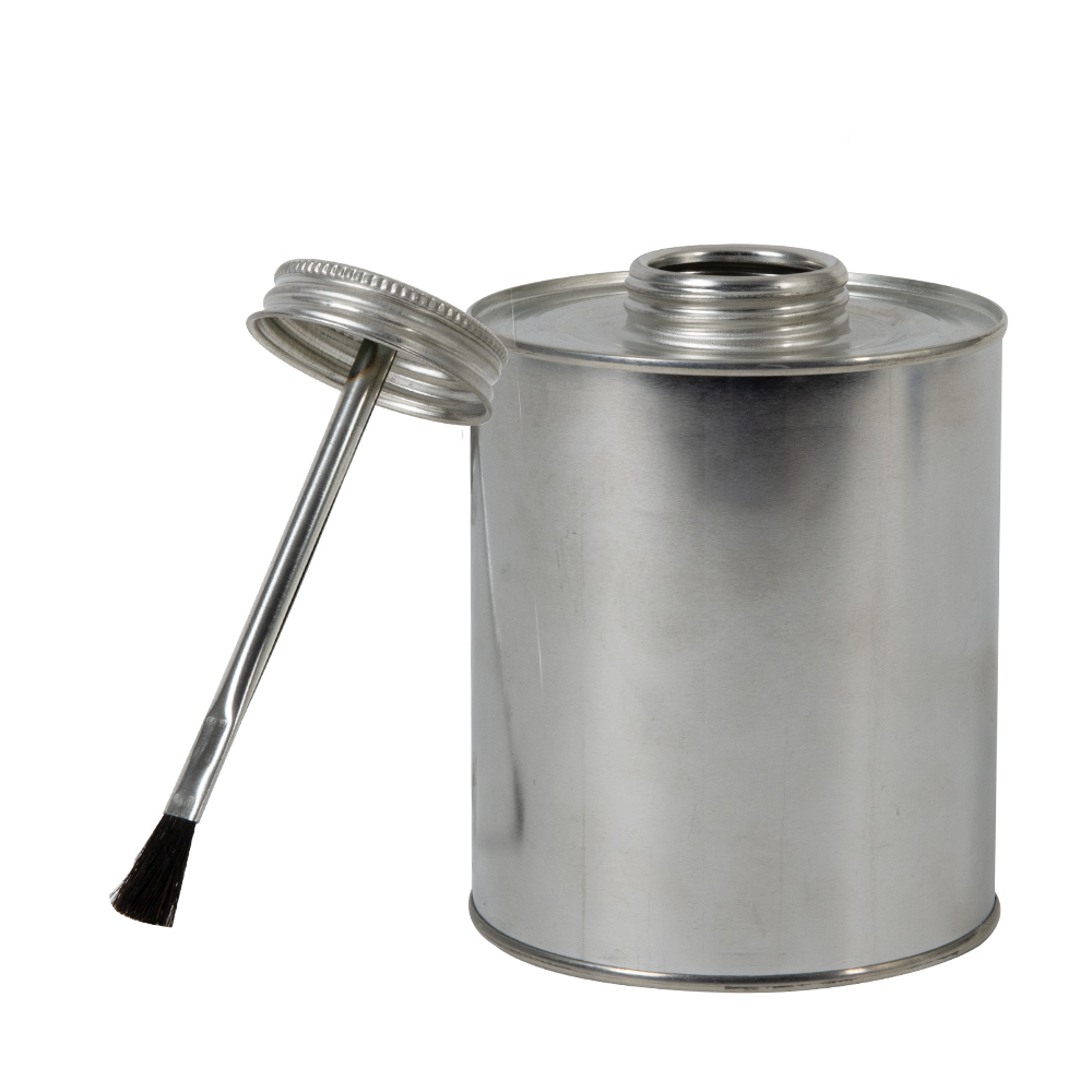 1 Quart Metal Monotop Solvent Can with 1-3/4" Delta Metal Screw Cap ...